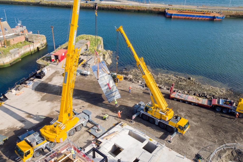 CPA Hire : CPA Contract Lift : Complete Lifting Solution : 3b Crane Hire